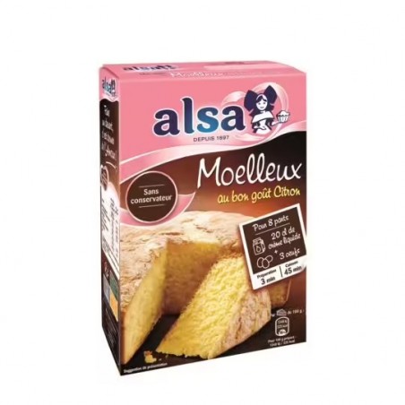 Alsa Lemon Soft Cake Preparation