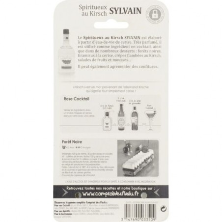Blister Distillati Con Kirsch 18° SYLVAIN