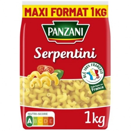 PANZANI serpentini pasta 1 kg pack