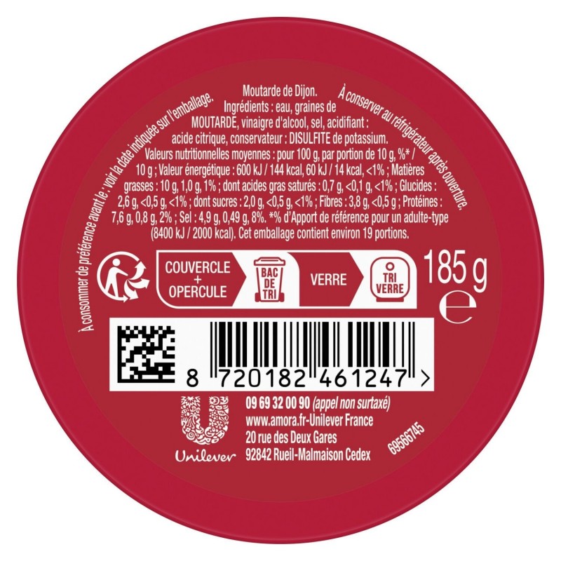 Feiner & kräftiger Senf AMORA