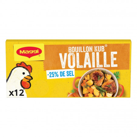 Bouillon volaille sel réduit MAGGI