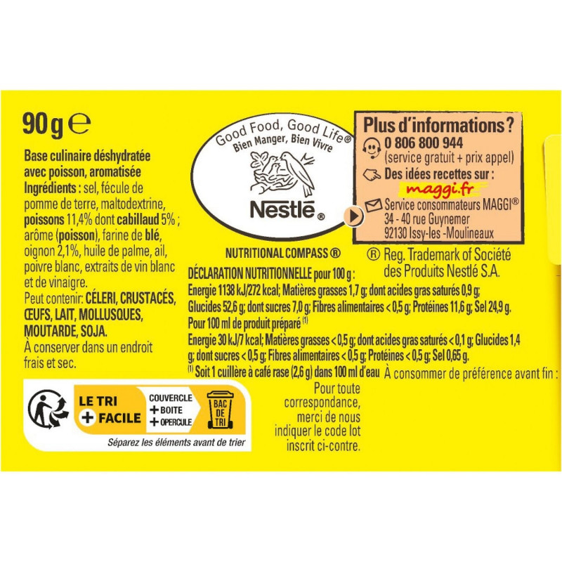 MAGGI fish stock sauce base