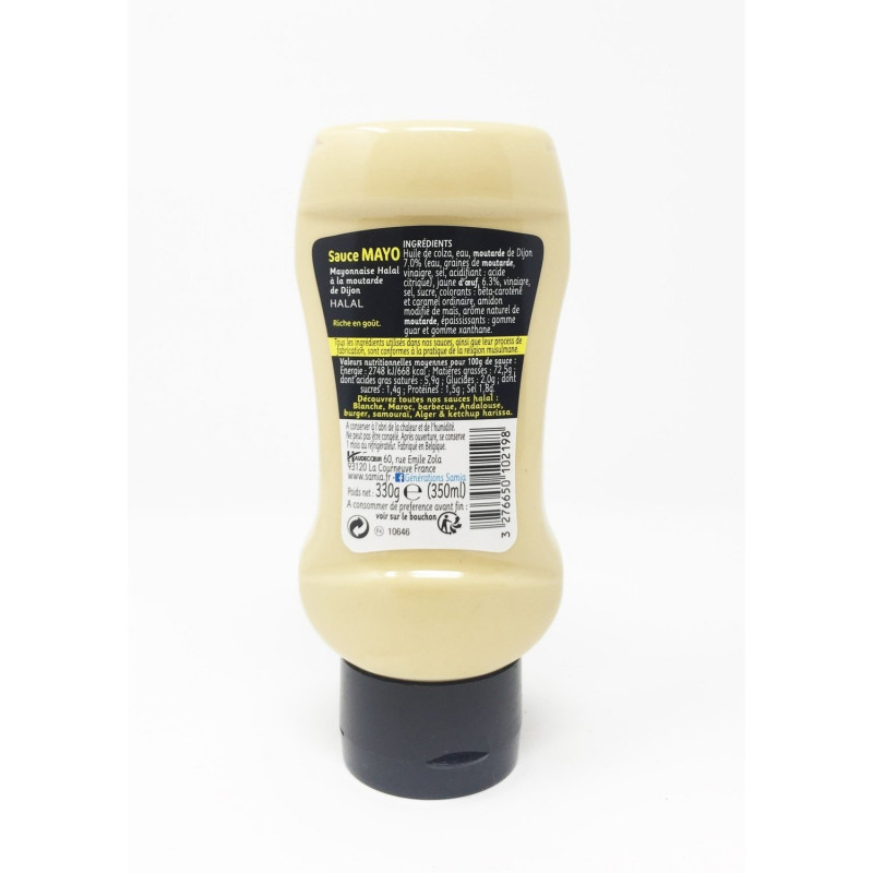 SAMIA halal mayonnaise with Dijon mustard