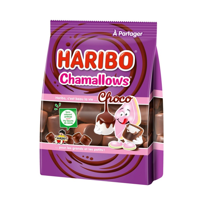 Bonbons Chamallows choco HARIBO