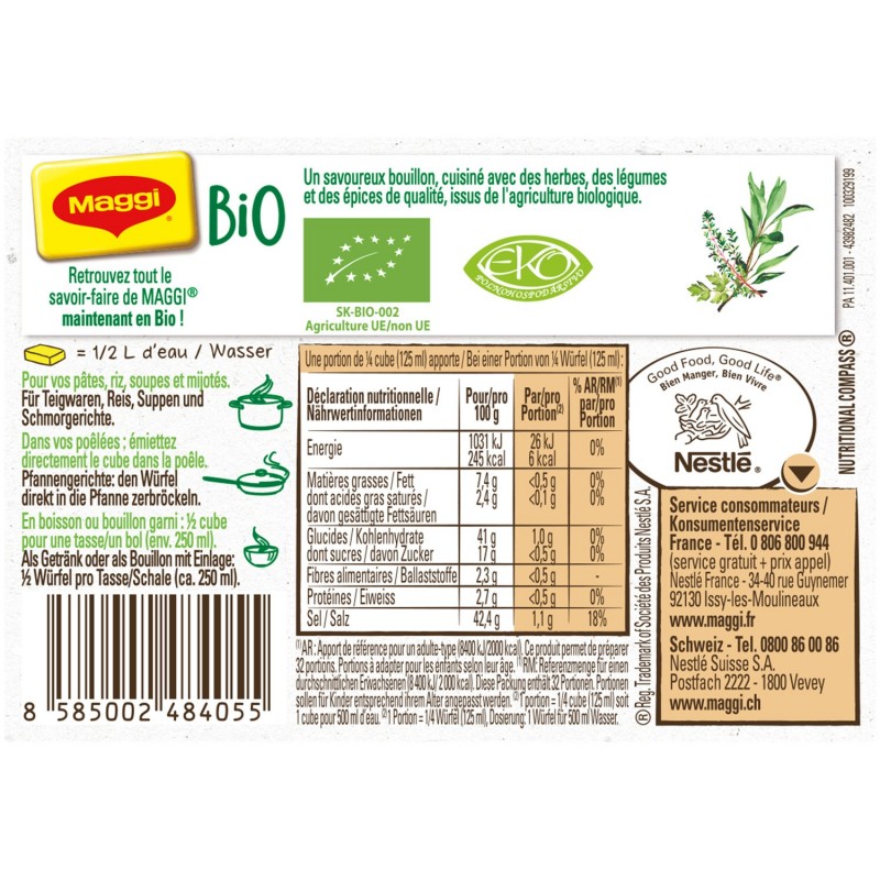 MAGGI Bio Bouquet Garni Brodo